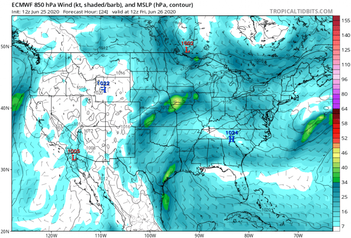 Saharan cloud event forecast: The dust cloud will stay over the south ...