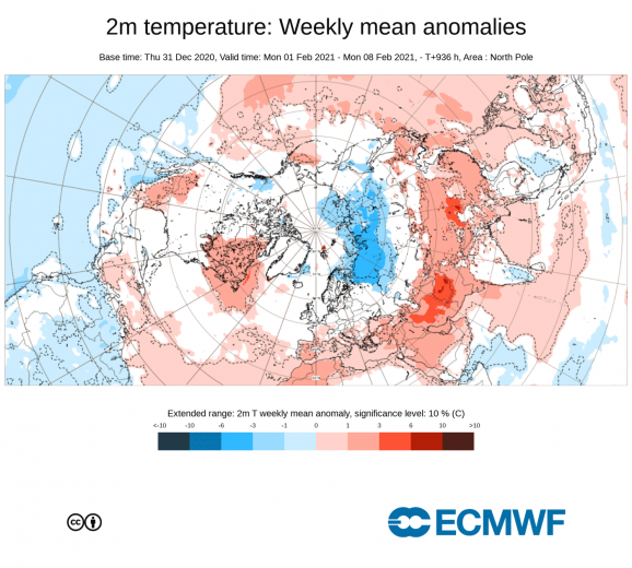January 2021 forecast - A powerful Greenland blocking High will alter ...
