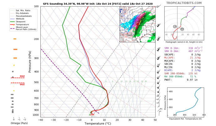 Deep snow and damaging freezing rain are forecast for the southern ...