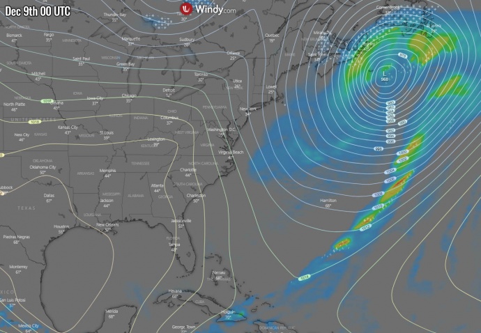 A new cold blast brings frost into the Southeast United States again ...