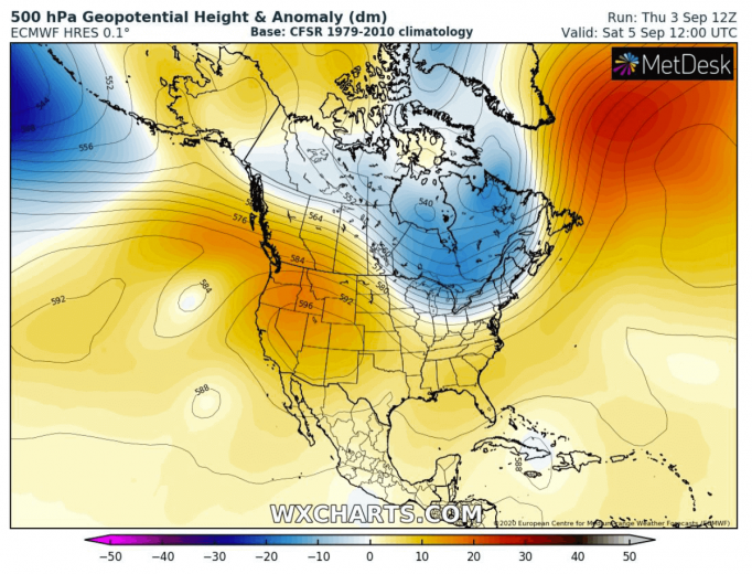 Cold forecast with near 65 °F temperature drop for the start of Fall ...