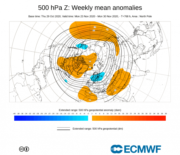 November weather forecast 2020: Last autumn month will show two faces ...