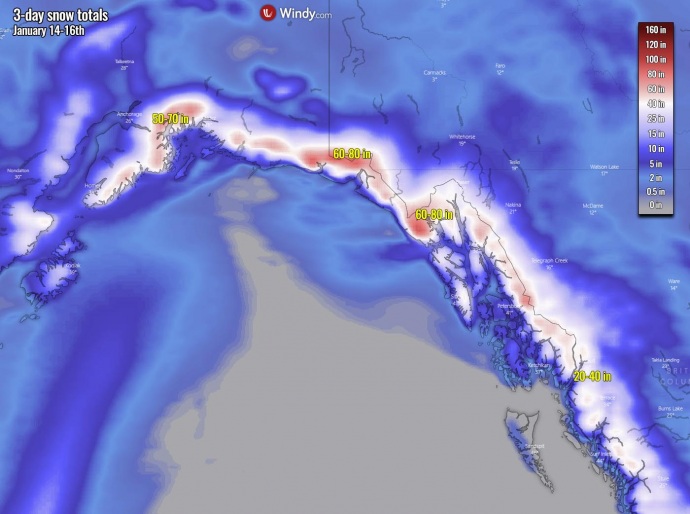 Dangerous winter storm heads for Alaska today as two extratropical ...