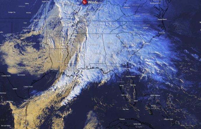 Winter storm with blizzard is forecast to develop across the Great ...