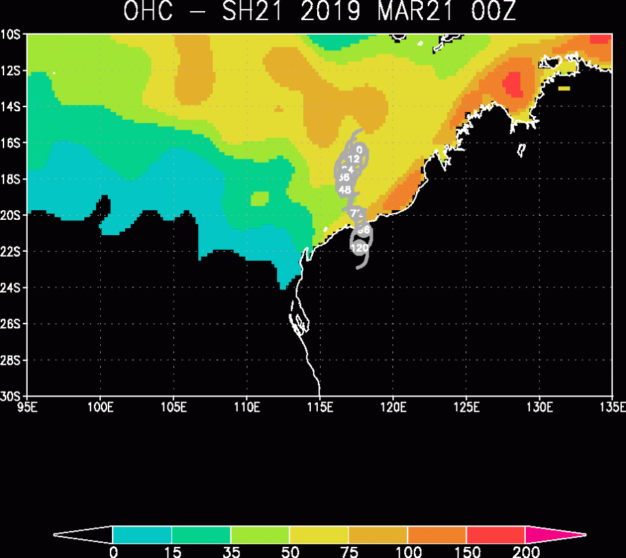 Intense tropical cyclone Veronica is approaching Western Australia this ...