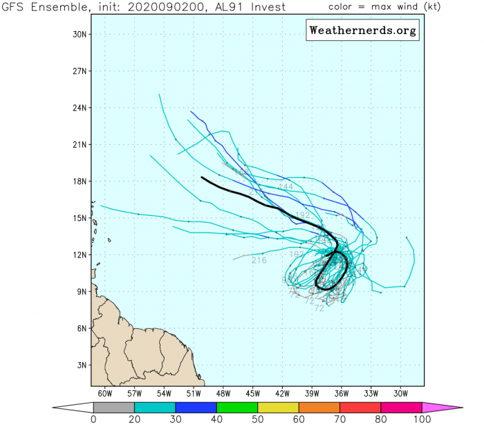 Four active tropical systems, the Atlantic storm season is near its peak