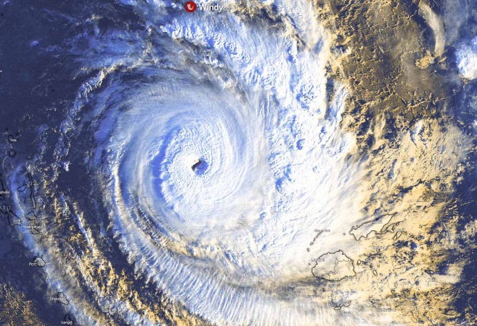 A Category 5 Tropical Cyclone YASA now heads for an extremely dangerous ...