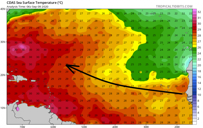 Could Sally be the next potentially strong Atlantic tropical storm?