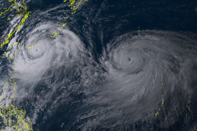 Two major typhoons ongoing in the northwestern Pacific today! » Severe ...