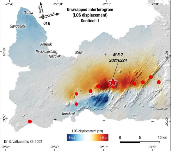 An Earthquake swarm is underway in Iceland, with over 10.000 ...