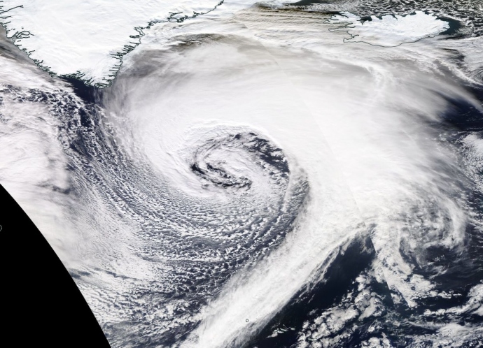 Day after tomorrow? No, but we are facing two impressive extra-tropical ...