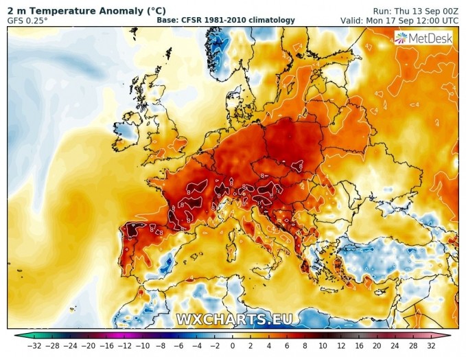 Strong heat wave increasingly likely for much of Europe next week ...