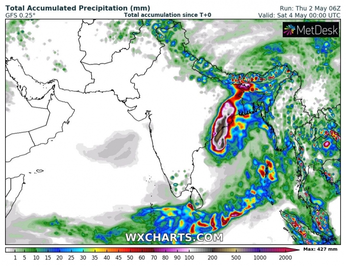 Extremely severe Tropical Cyclone Fani heads for a devastating landfall ...
