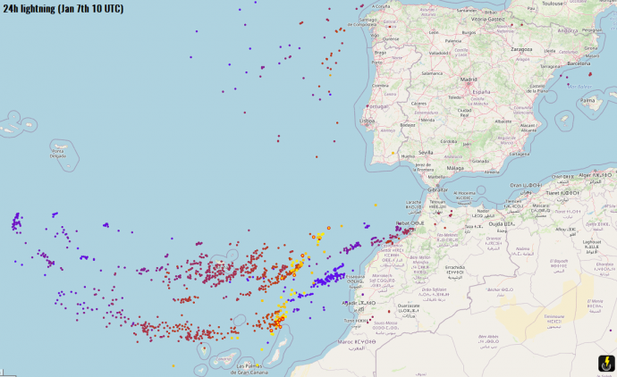 A significant winter storm Filomena with a lot of snow will strike ...