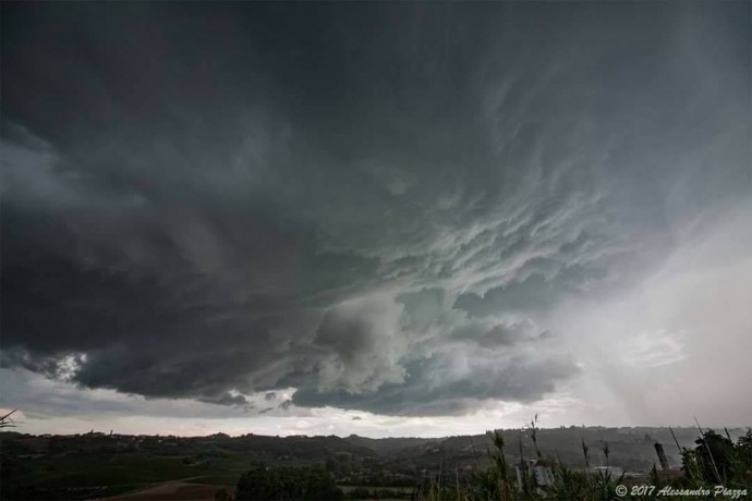 Intense severe thunderstorms over N Italy - July 24-25, 2017 » Severe ...