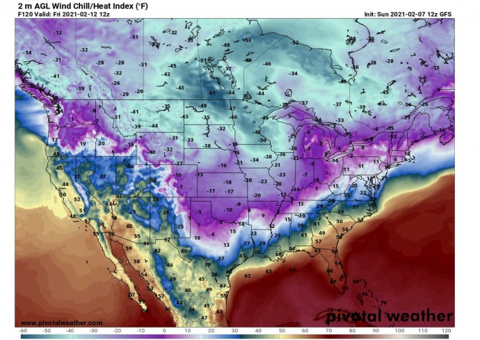 Polar Vortex heads for the United States: most intense deep freeze in ...