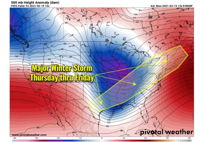 Parts of the United States brace for a significant snowstorm, freezing ...