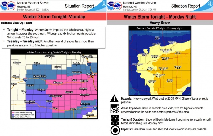 UPDATE: WINTER STORM warnings now in effect for millions across the ...