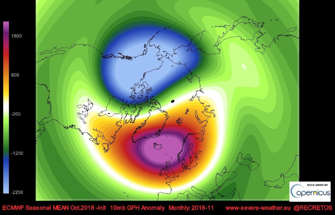 ECMWF model seasonal forecast » Severe Weather Europe