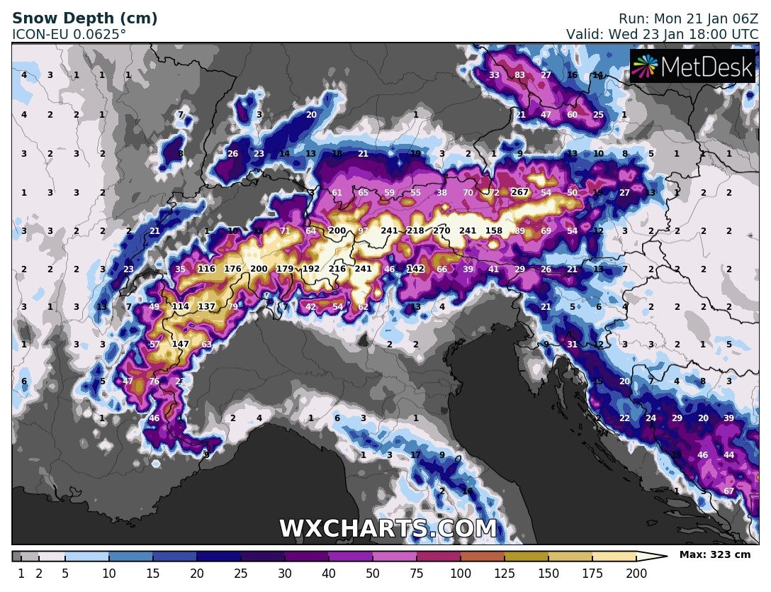 A deep cyclone forms over the north-central Mediterranean and brings 20 ...