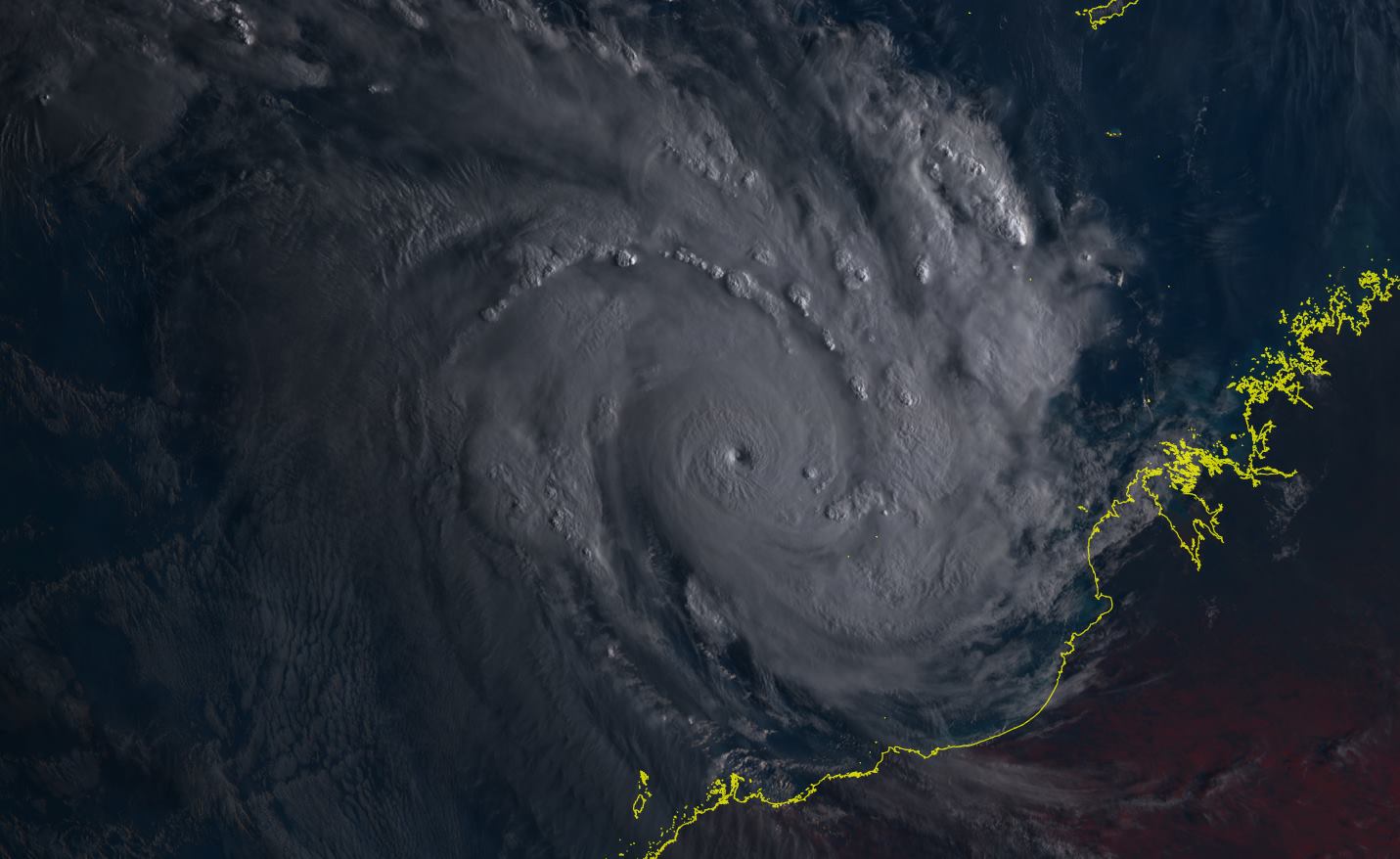 Intense tropical cyclone Veronica is approaching Western Australia this ...