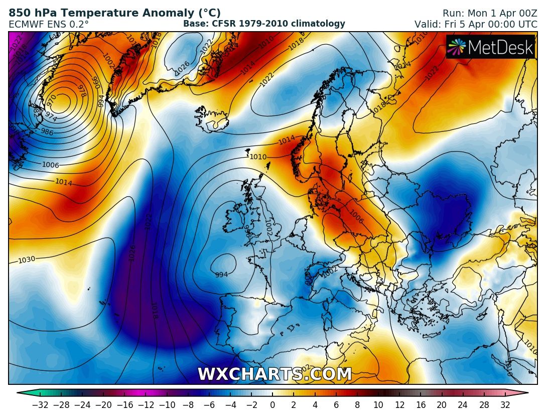 Weekly pattern overview for Europe - dynamic pattern ahead with much ...
