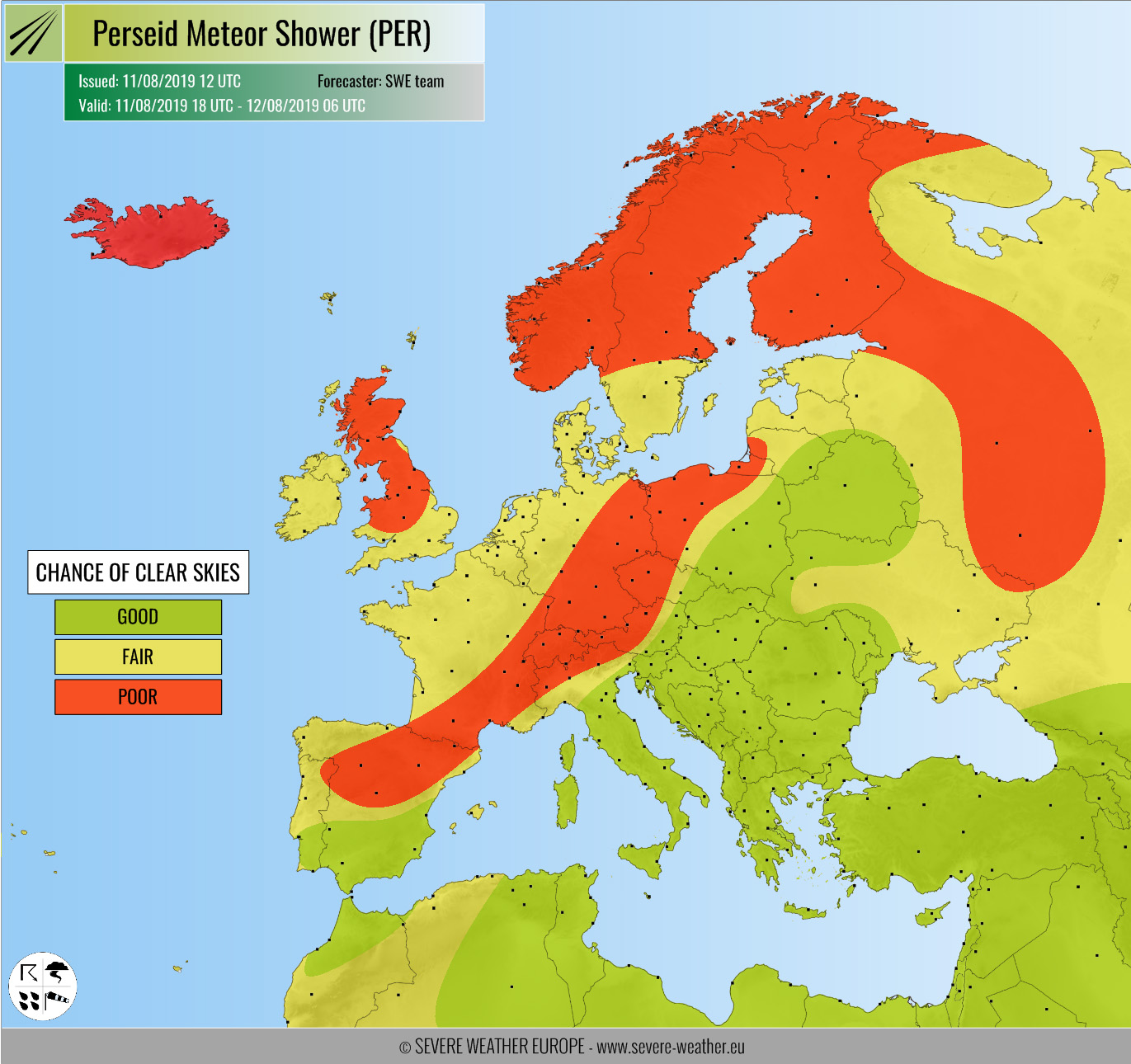 Meteor shower alert » Severe Weather Europe
