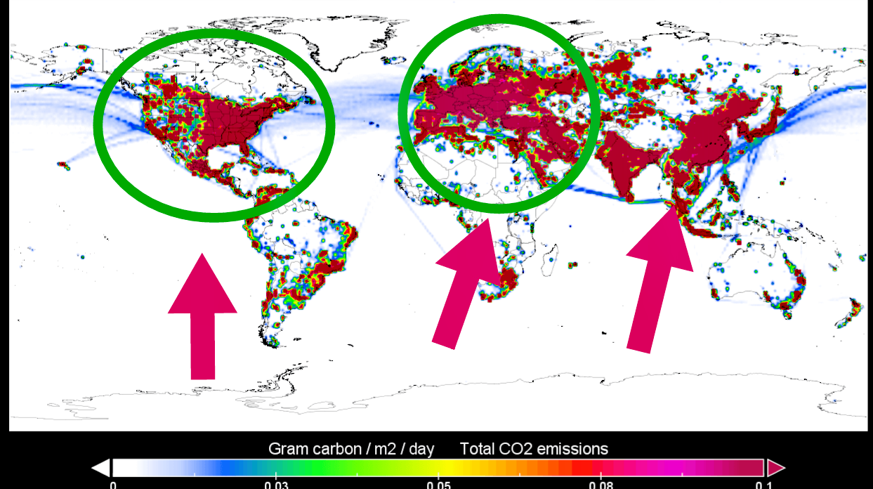 Global CO2 levels have reached new record values, despite all the ...