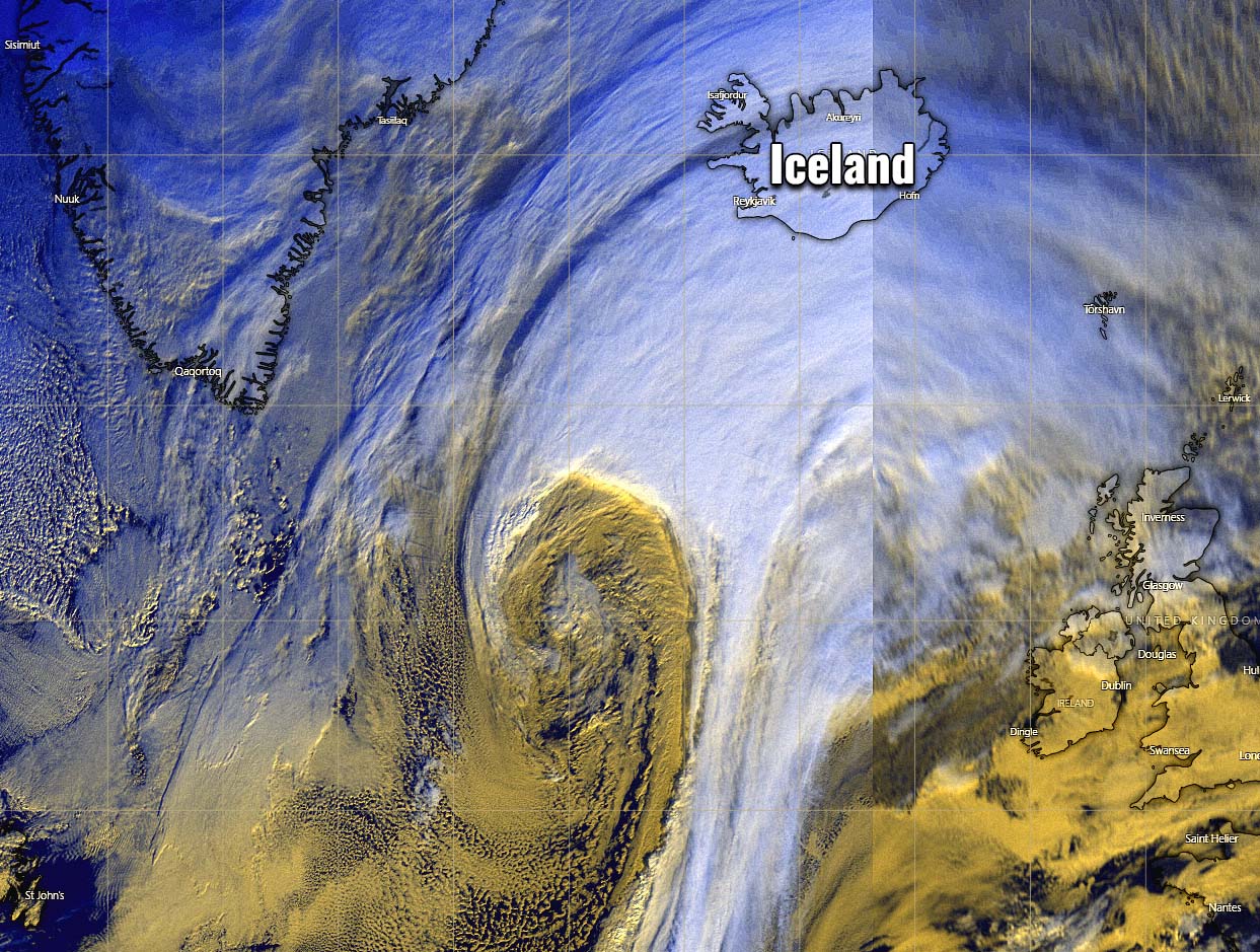 *UPDATE* - rapidly intensifying extra-tropical cyclone near Iceland ...