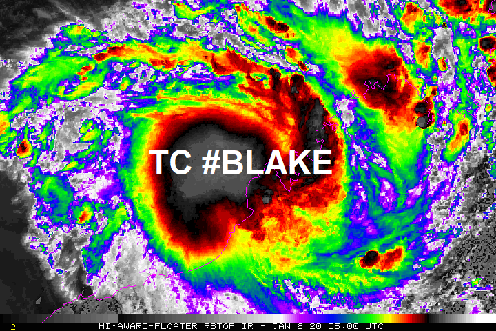 There is now the first tropical cyclone of the Australian season ...