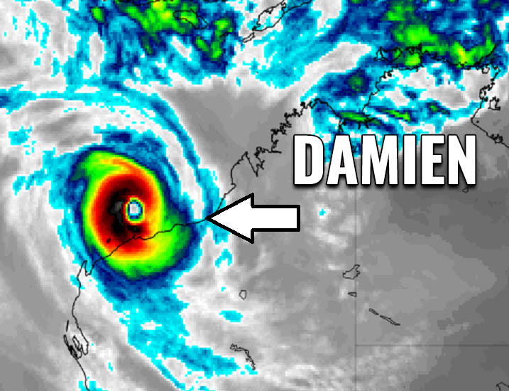 Former Invest #92S has been upgraded to a Category 1 tropical cyclone # ...