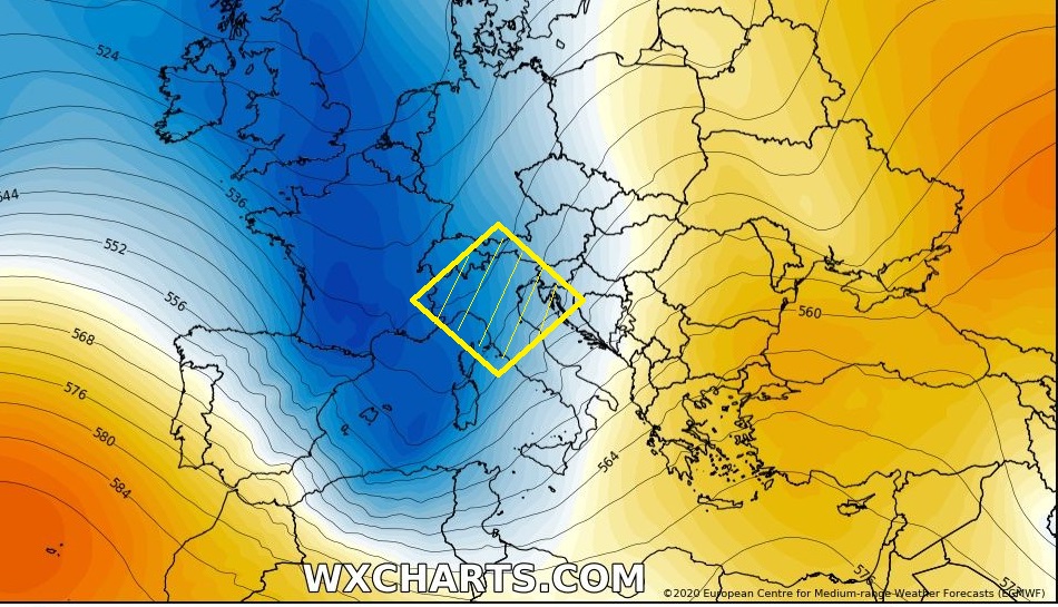 Excessive rainfall with 200-300 mm across parts of North Italy and NW ...