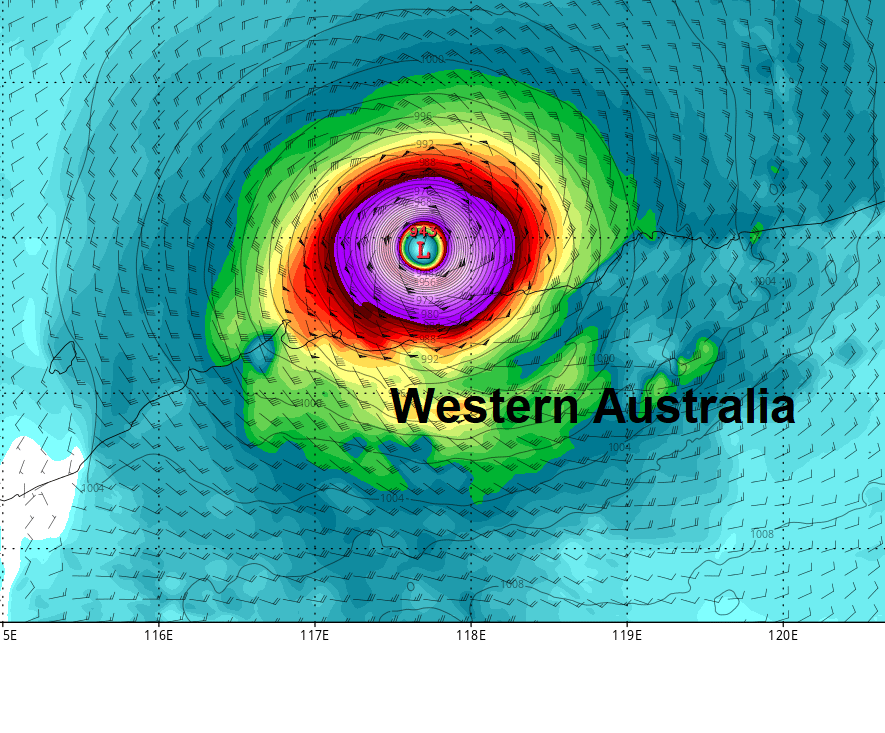 Tropical activity ramping up along Western Australia; Invest #92S is ...