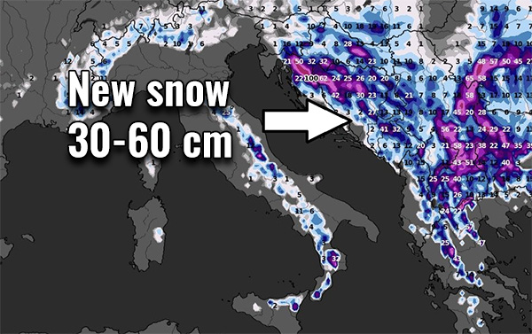 Winter is back to the Balkans - a huge amount of snow is expected in ...