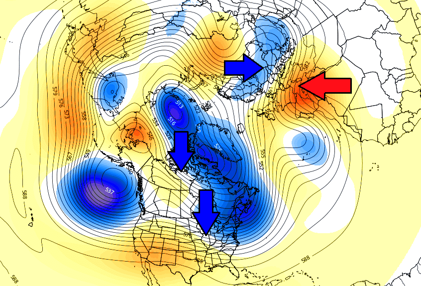 Early May forecast, starts the month with an unseasonal cross-polar ...