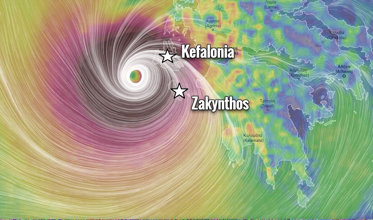 Extremely dangerous medicane Ianos will strike into Greece on Friday