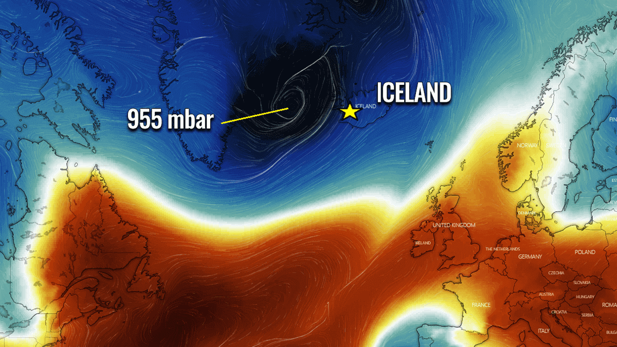 Latest on the deep cyclone near Iceland: significant waves and severe ...