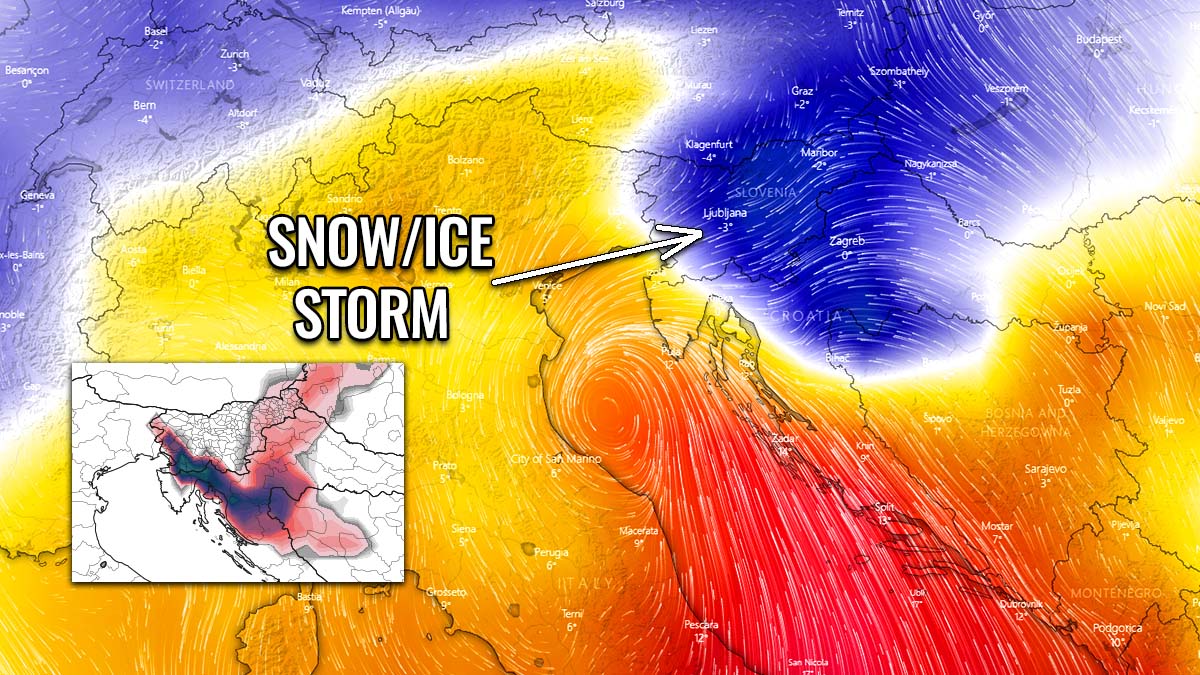 A major snowstorm with blizzard conditions first, then dangerous ice ...