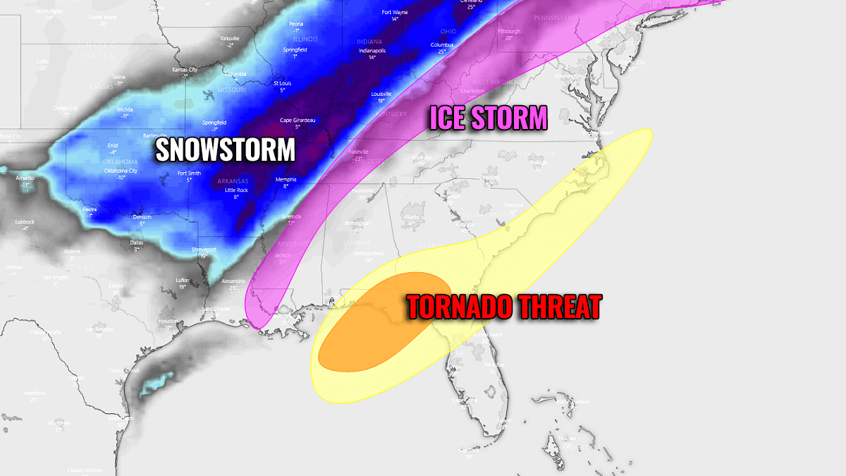 Parts of the United States brace for a significant snowstorm, freezing ...