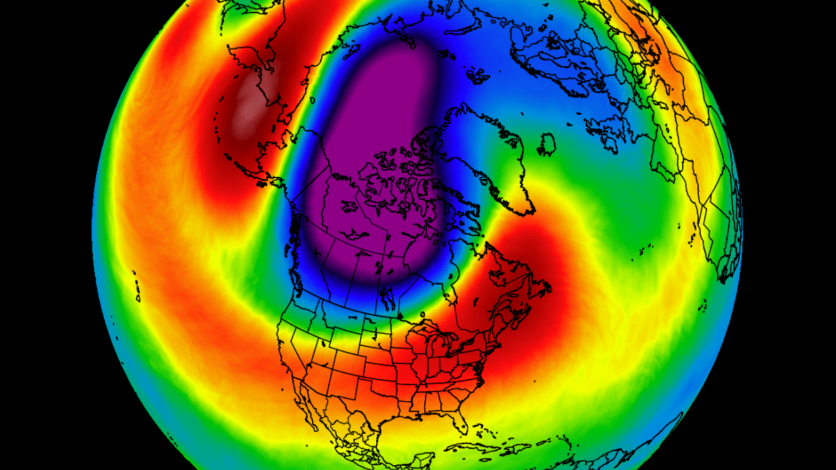 The last Polar Vortex will be forced into North America, as the ...