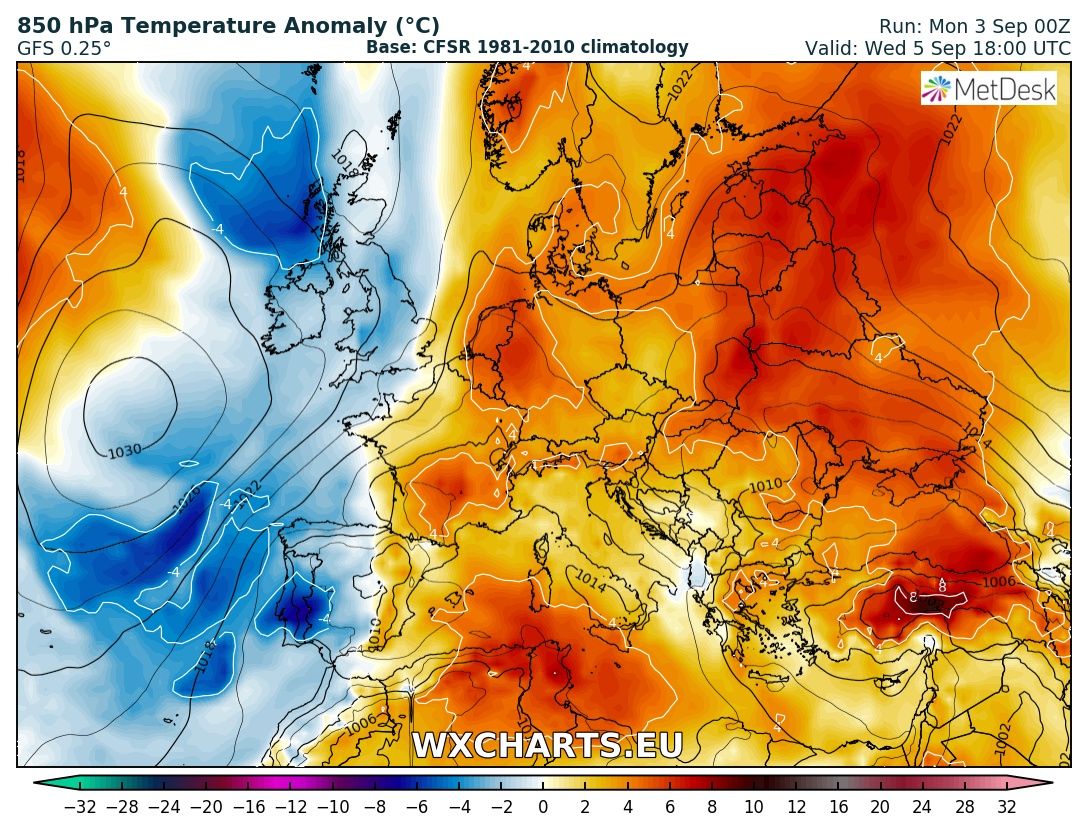 Weekly pattern overview across Europe (Sept 3 - 10th, 2018) » Severe ...