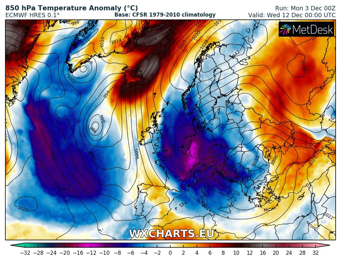 Weekly pattern across Europe overview - warm weather this week ...